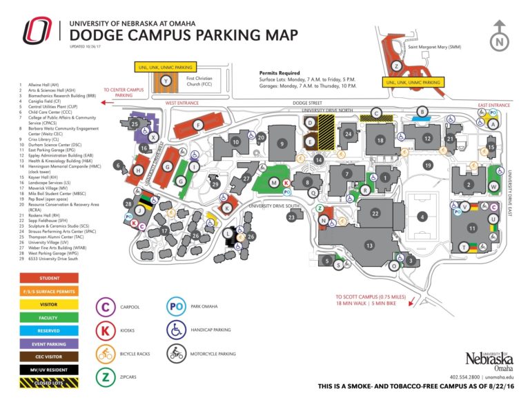 UNO Campus-Map - Rockley Family Foundation