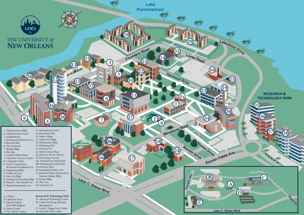 UNO Campus-Map - Rockley Family Foundation